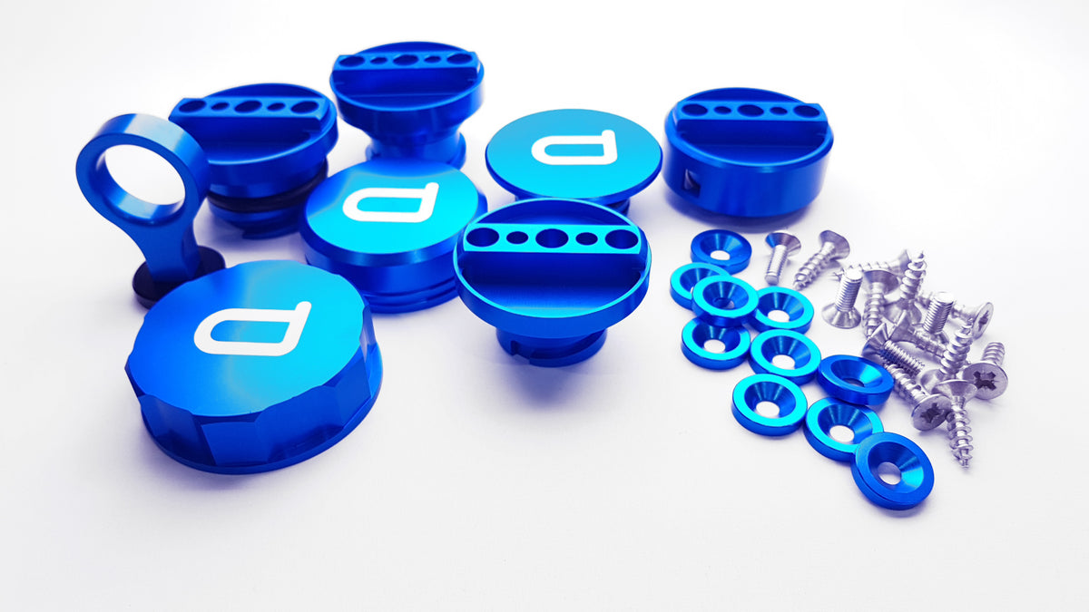 Ford Engine Cap Sets for Fiesta, Focus and Mondeo - Dark Ice Designs